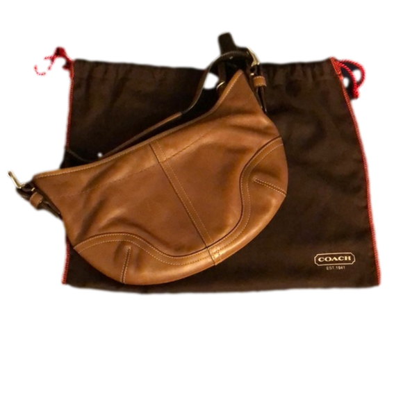 Coach | Bags | Coach Tan Leather Purse | Poshmark